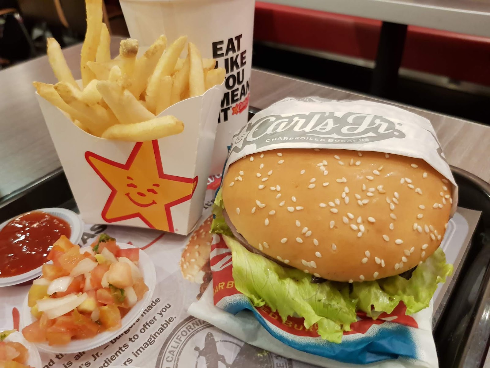 UTOPIA: Carl's Jr Portobello Mushroom Burger