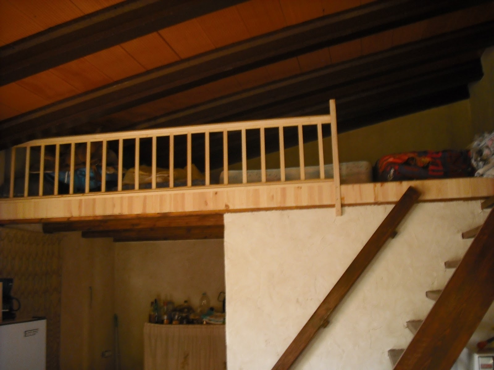 El taller : Barandilla para un altillo...