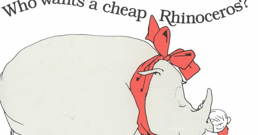 Poetry: Who wants a cheap Rhinoceros