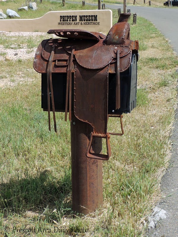 Prescott Area Daily Photo: The Saddle Mailbox