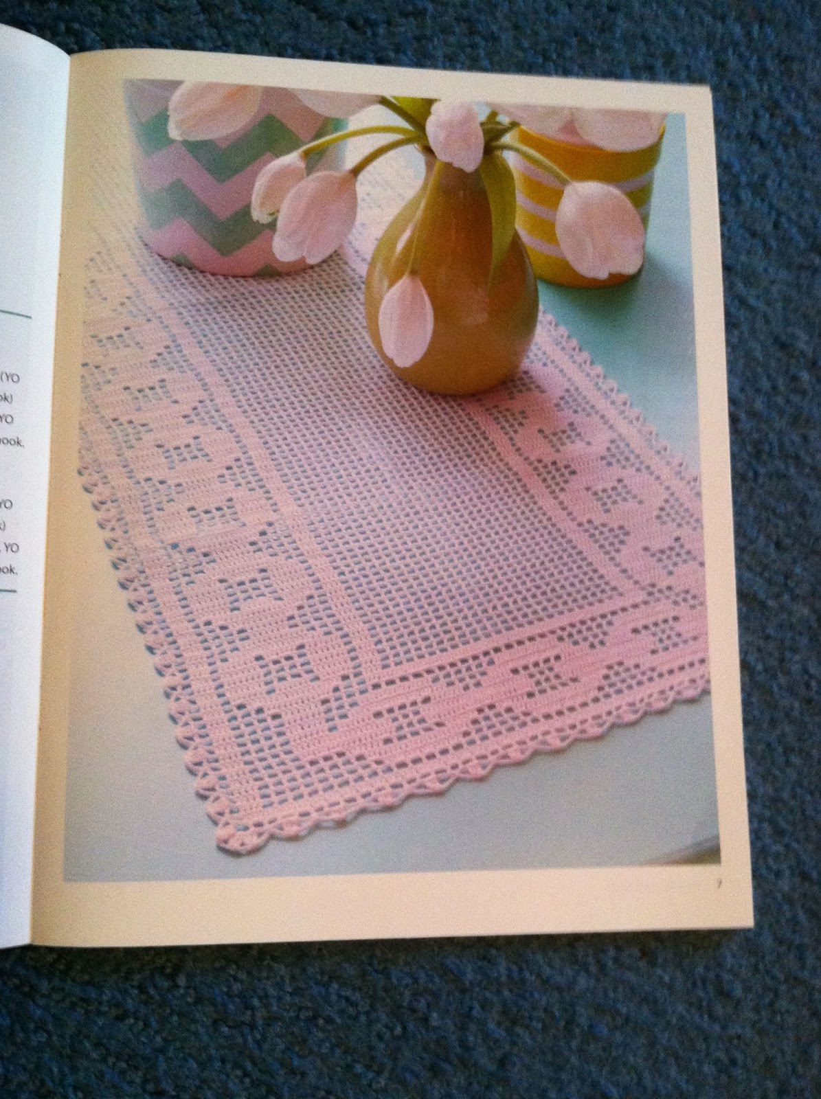 The Farmer's Wife Crochet: Filet Table Runners