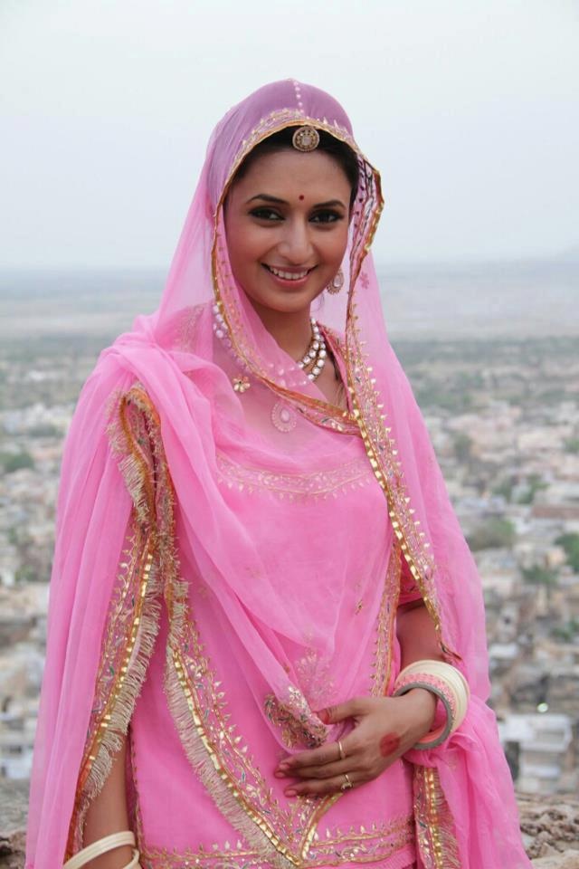 Tv Actress In Rajputi Poshak And Jewellery