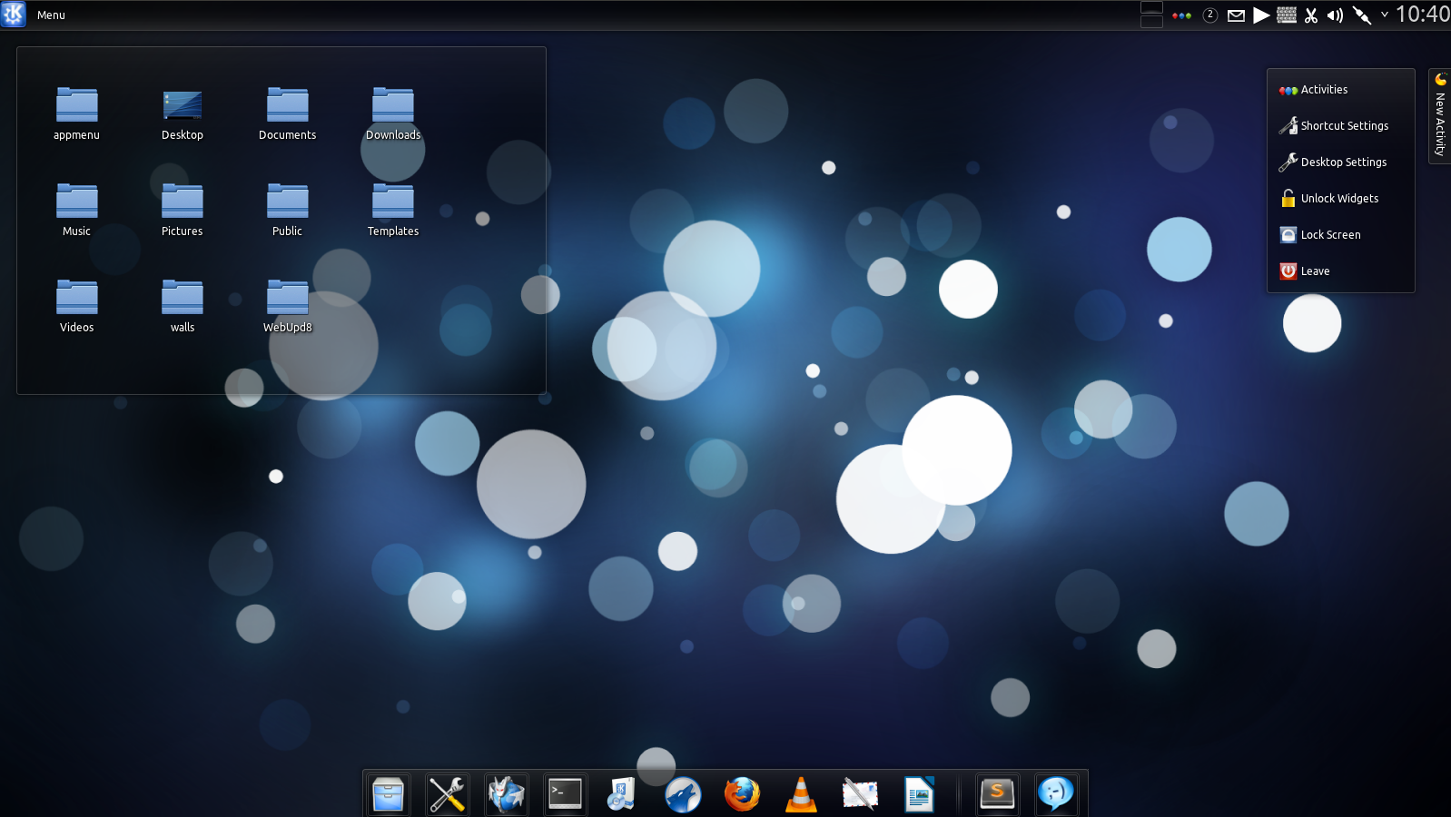 Download Ronak, The Chakra Archimedes Plasma Theme [KDE] ~ Web Upd8 ...