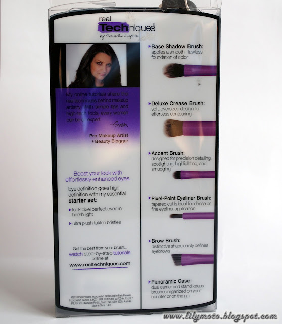 GLORYlook: Обзор набора из 5 кистей для глаз Starter set от Real Techniques