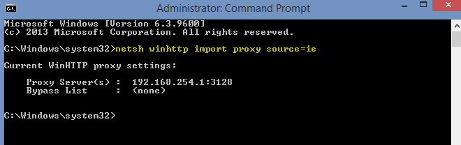 My Notes....: Set Proxy on Windows 8/8.1