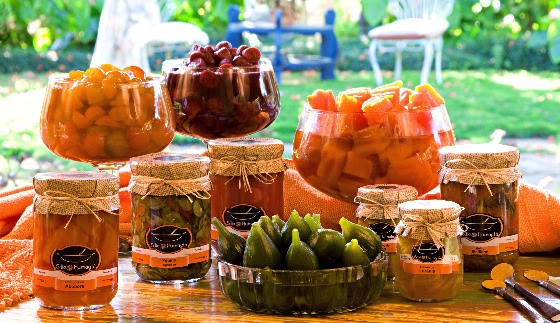 É hoje a festa!: Mesa de Compota de Doces Caseiros