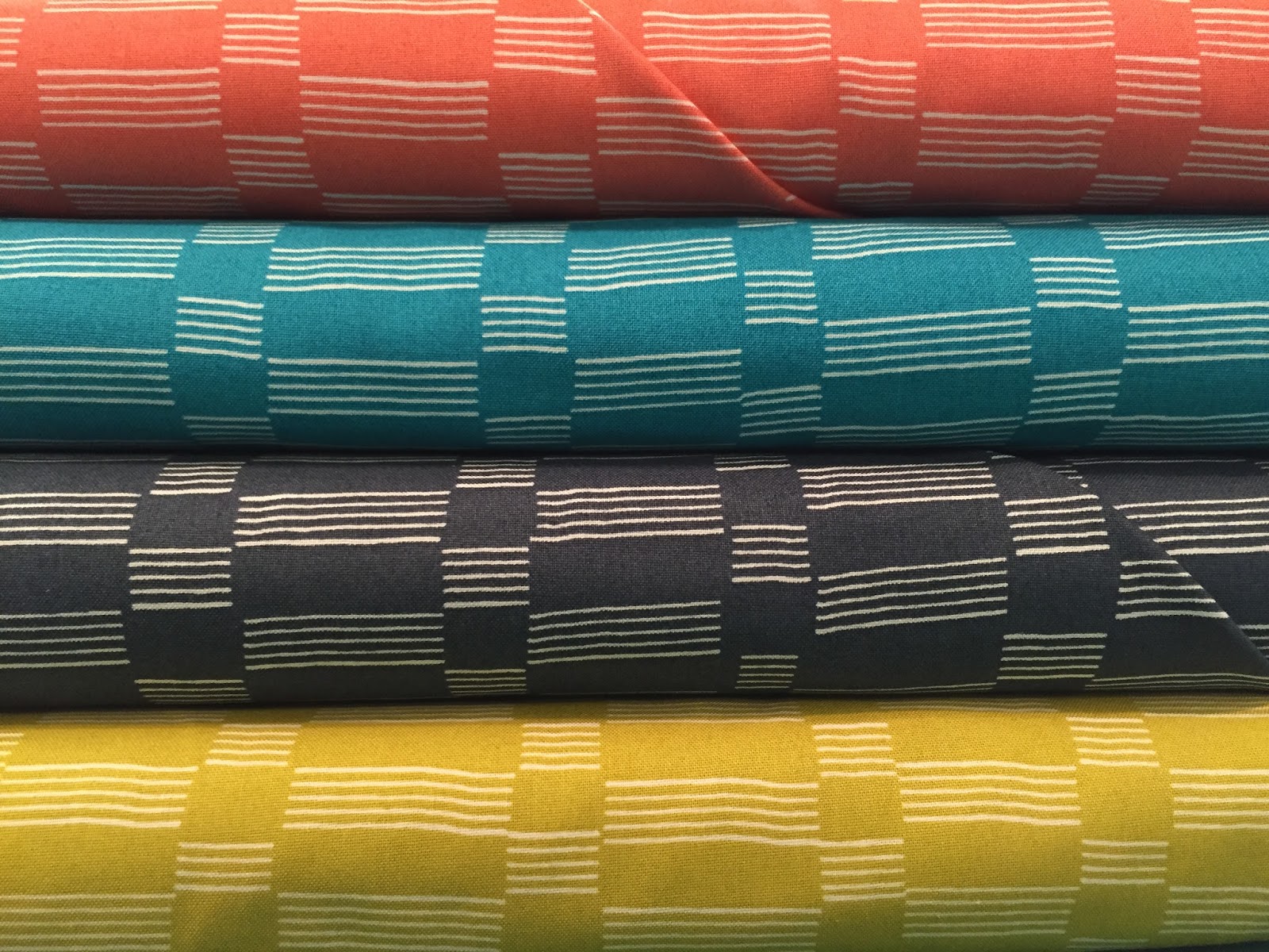 Thimble Chatter: Fabric and Strips and Strings!