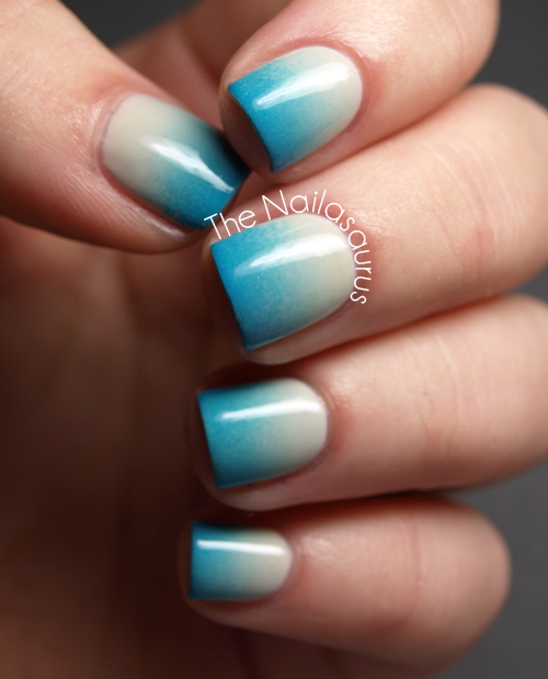 The Nailasaurus | UK Nail Art Blog - 31DC2012: Day 10 Gradient Nails ...