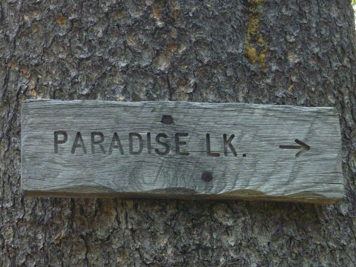 Trailing Ahead: PCT sideways: Paradise Lake