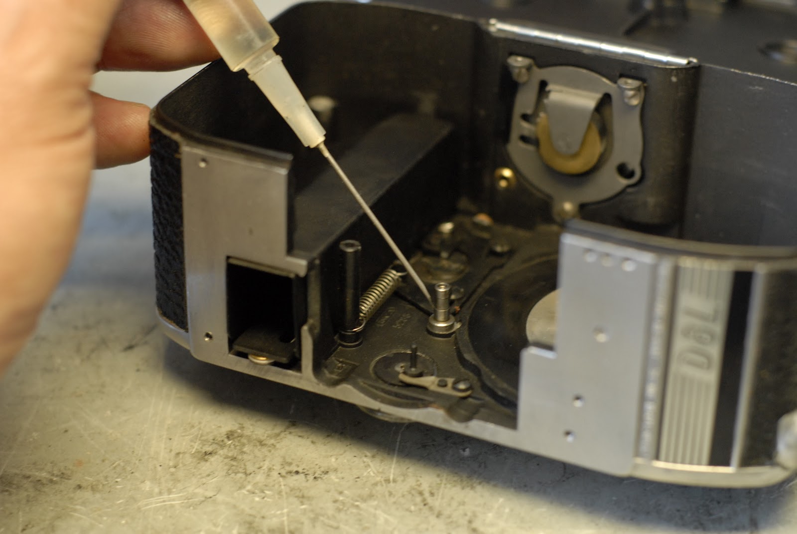 cinetinker: Servicing a Bolex D8L