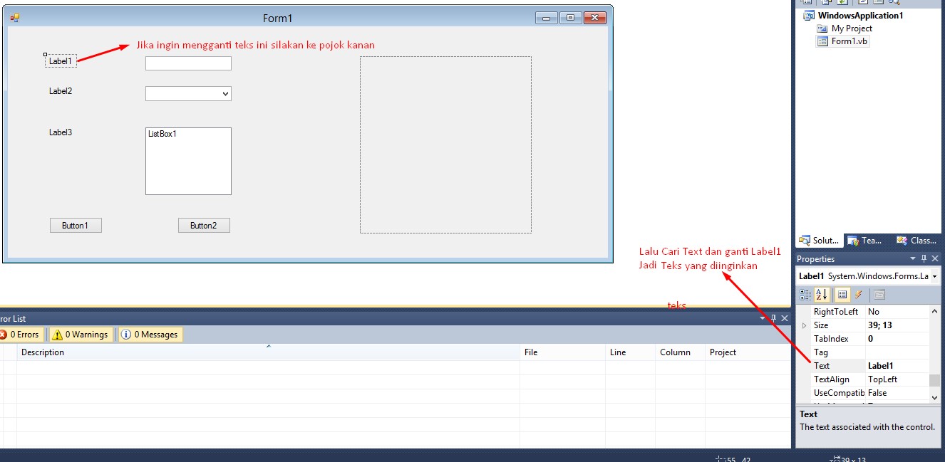 Mengenal Bahasa VB.Net melalui Visual Studio 2010 | Blog Tips & Trik