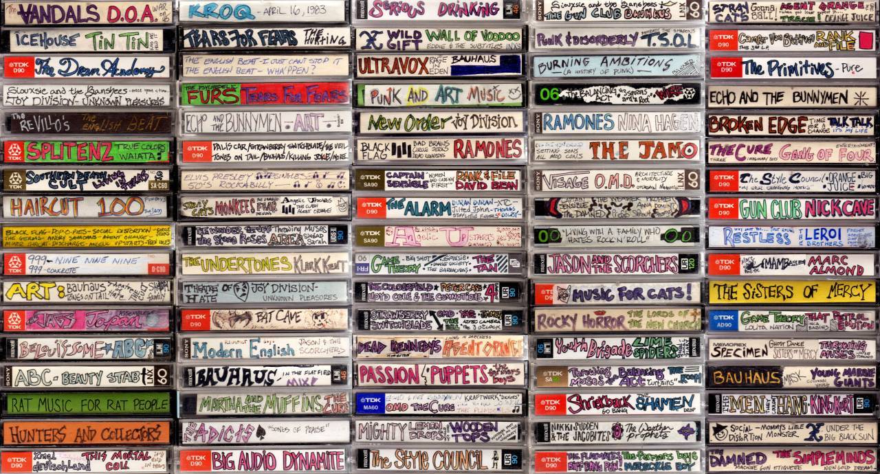 The Lost Art of Cassette Design ~ Vintage Everyday