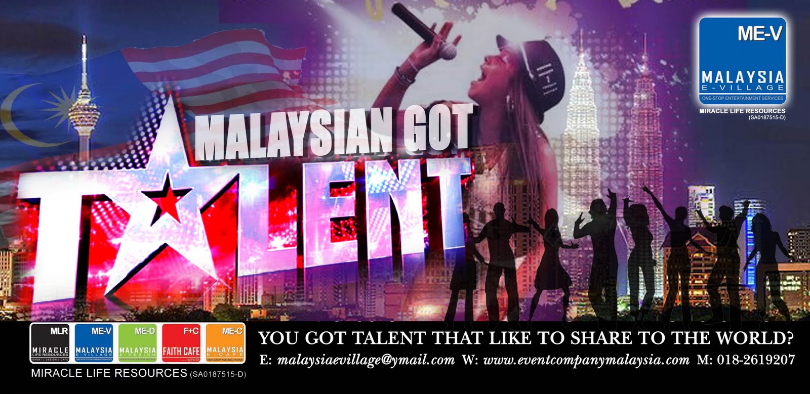 MALAYSIA E-VILLAGE: MALAYSIAN GOT TALENT