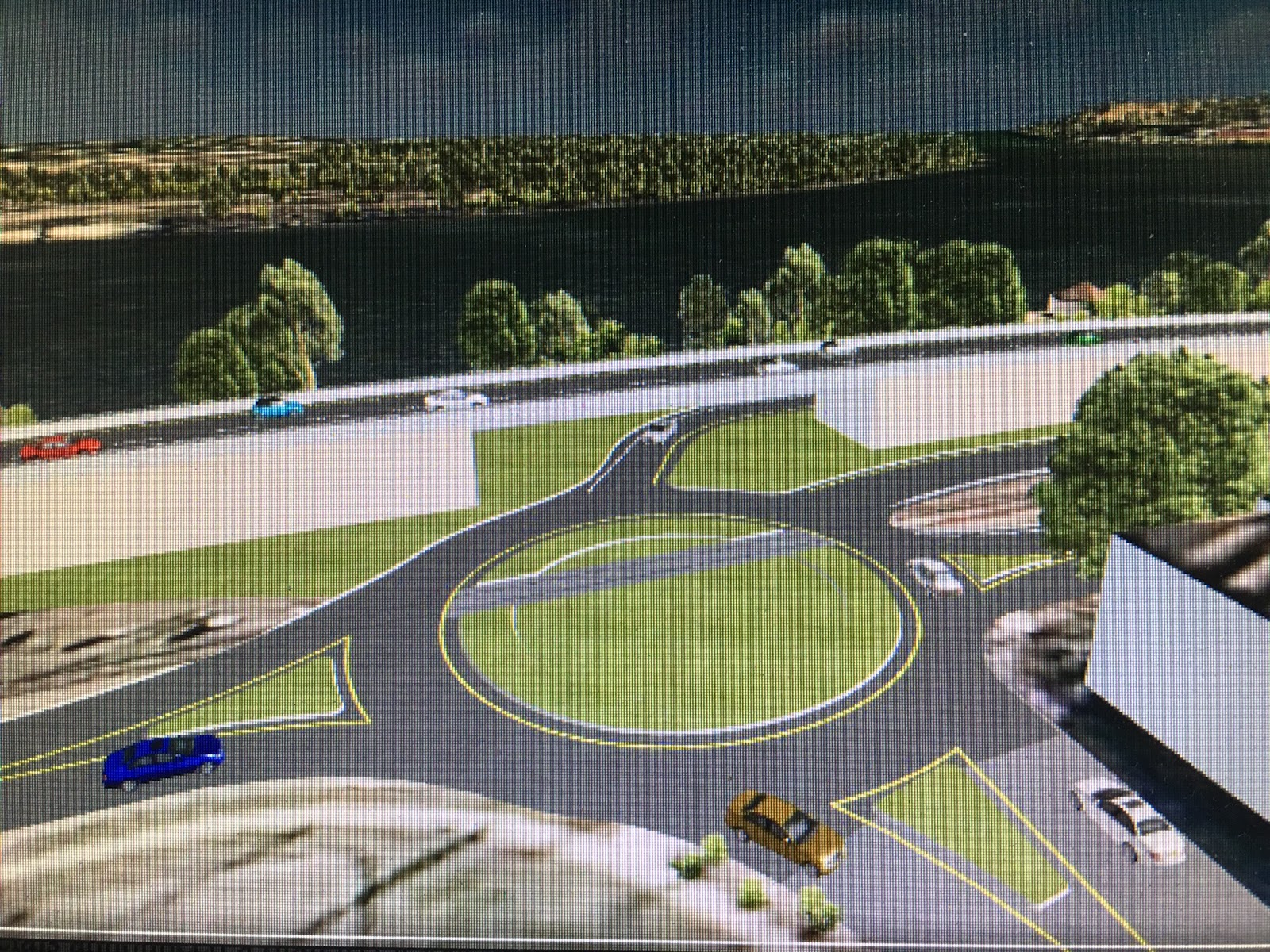 middletowneye: Roundabout Solution To Route 9 Traffic Woes