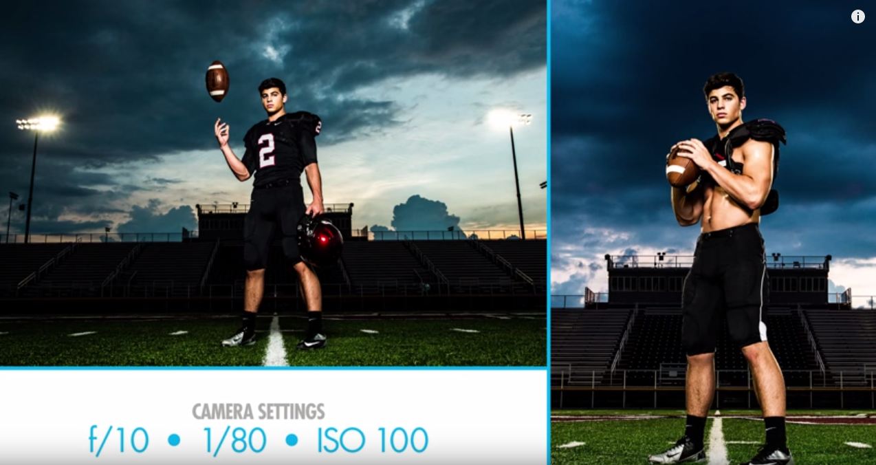 How to Capture Dramatic Senior Sports Portraits with Matt Hernandez ...