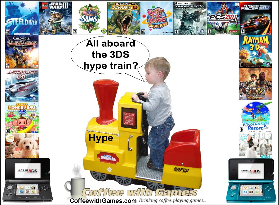 Coffee With Games: Did You Board the Nintendo 3DS Hype Train?