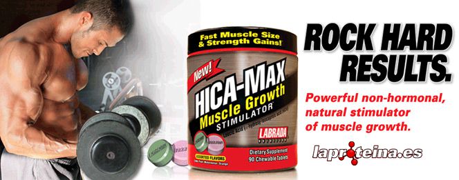 SUPLEMENTOS DEPORTIVOS: HICA-MAX 90 TABLETAS MASTICABLES