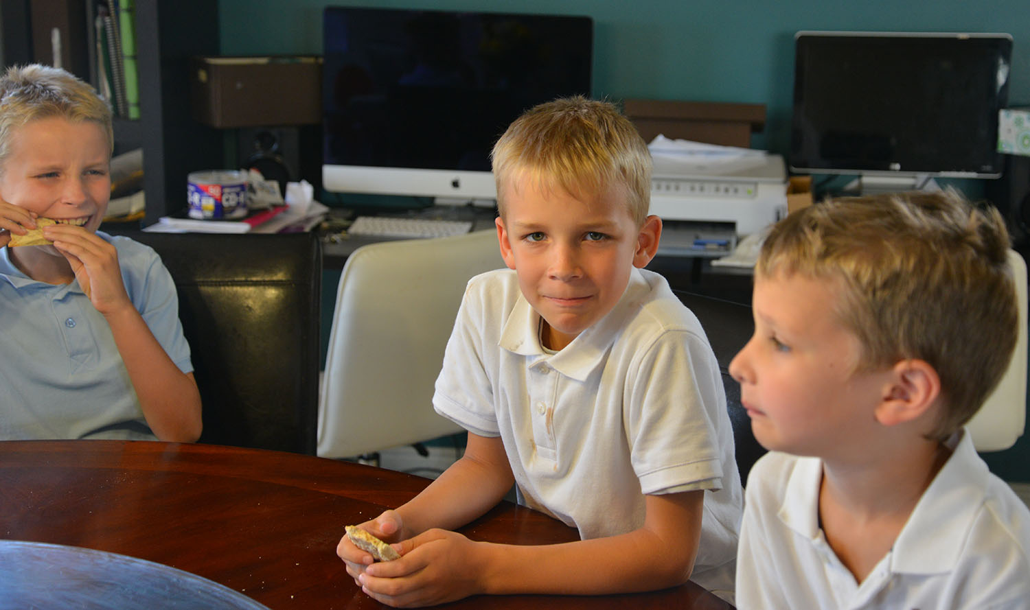 A school of fish: Making Hardtack and Battlefield Bandages