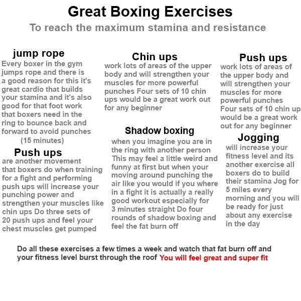 fighter Pulse: Boxing Exercises - How to reach maximum of stamina and ...