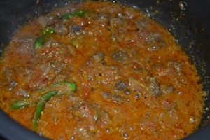 Vaniensamayalarai: Roasted Mutton Curry / Rara Gosht
