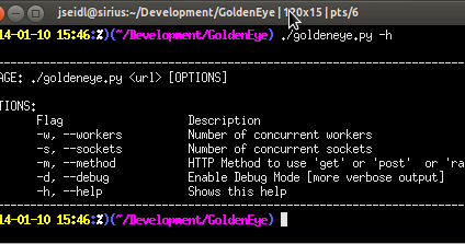 [GoldenEye v2.0] DoS Tool - KitPloit - PenTest Tools for your Security ...