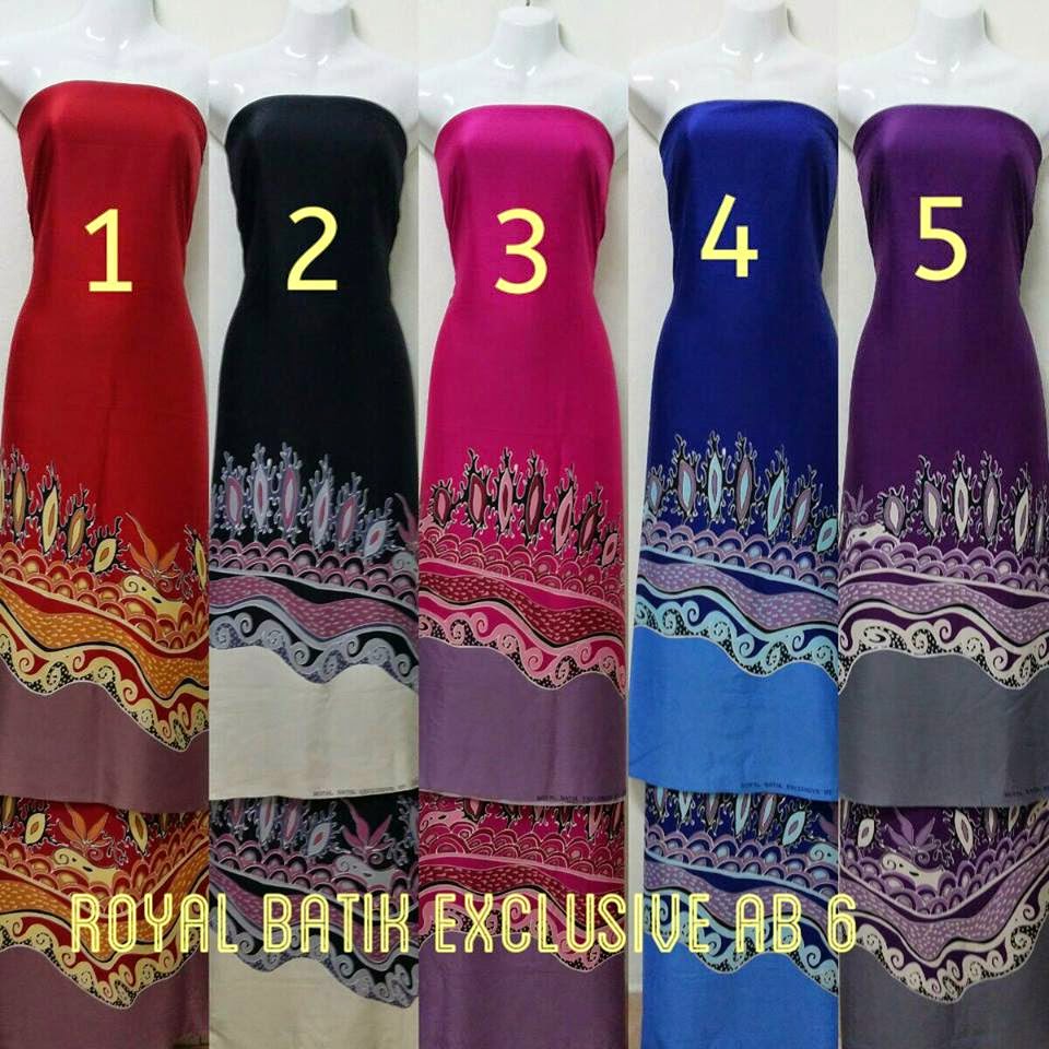 ROYAL BATIK EXCLUSIVE - Kedai Kain d'Jari - Pembekal Kain Pasang Online ...