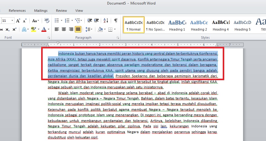 Melakukan Copy, Cut, Dan Paste Item Di Ms Word - Teknologi Informasi