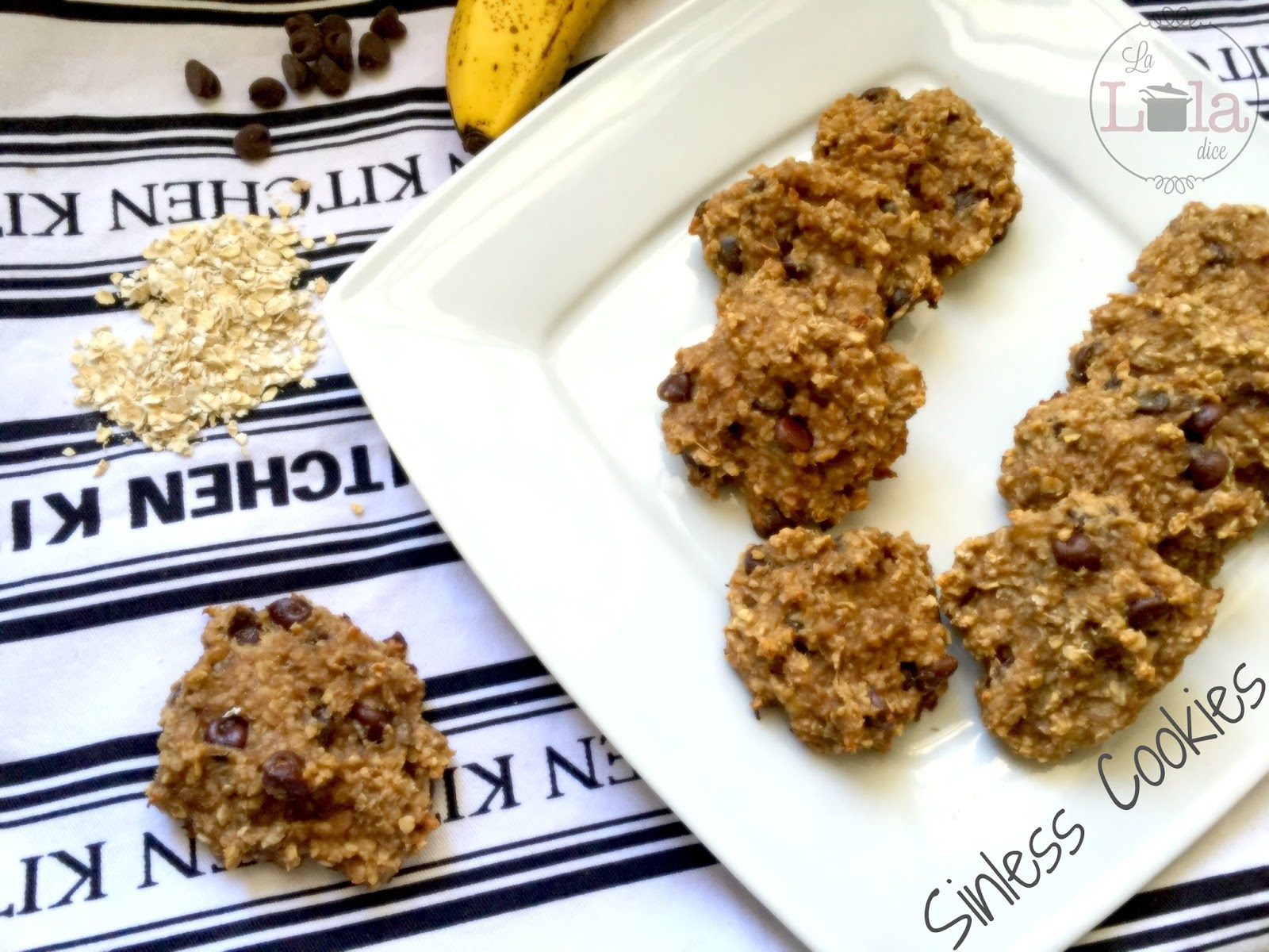 Sinless cookies {Galletas más o menos “saludables”} | La Lola Dice