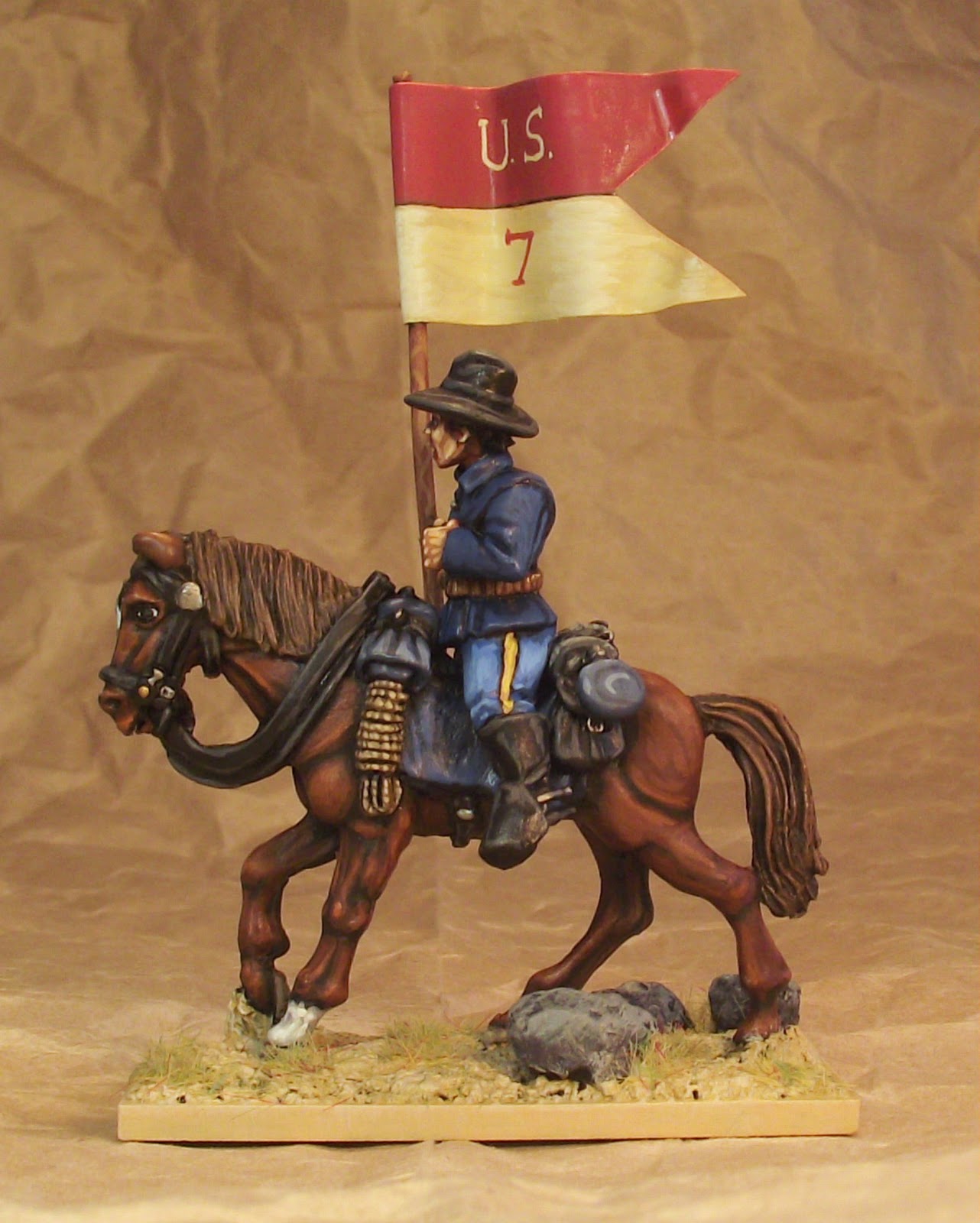 Dazler Painting: 7th Cavalry Command Finished