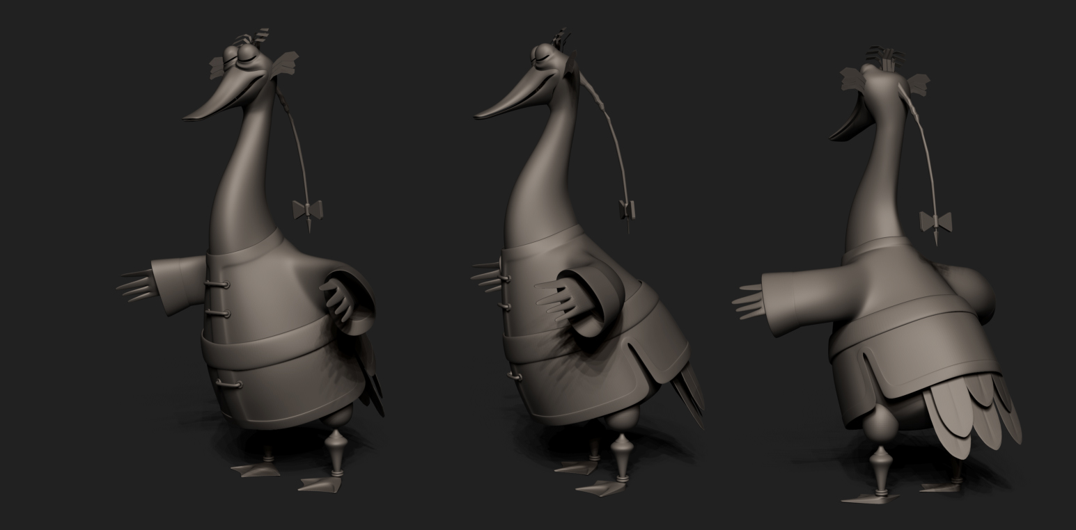 24FPS 3D Challenge (MAAC THANE): Mr Ping wip model