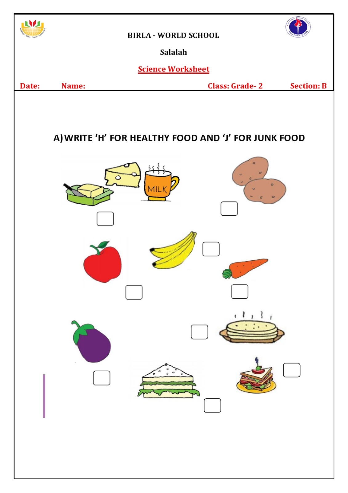Birla World School Oman Homework For Grade 2 B On 01 12 16 birla-world-school-oman-homework-for-grade-2-b-on-01-12-16