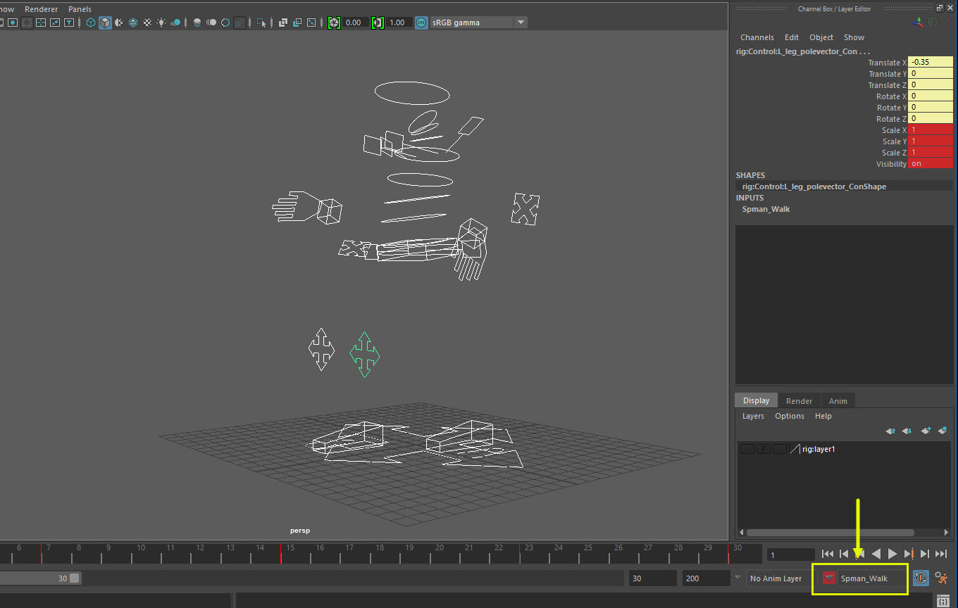 Trax Editor 非線性動畫的設定方法