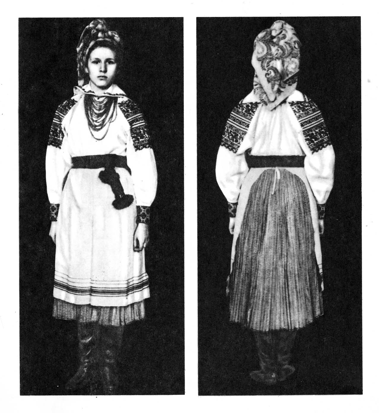 FolkCostume&Embroidery: Costume of Sokal' County, Halychyna, Ukraine