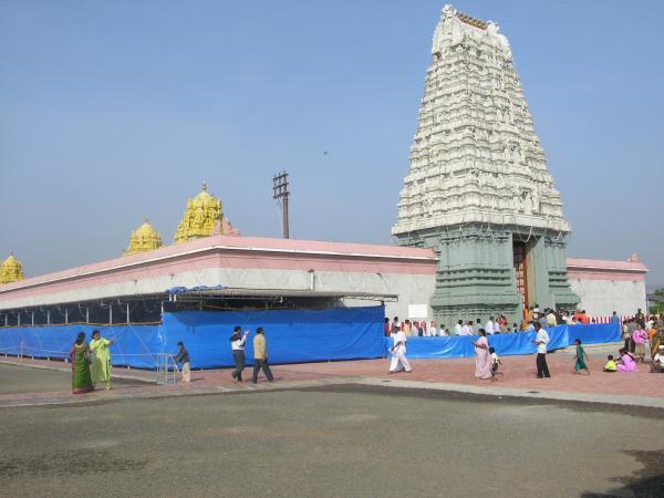 The miniature version of the spectacular Tirupati Balaji temple is ...
