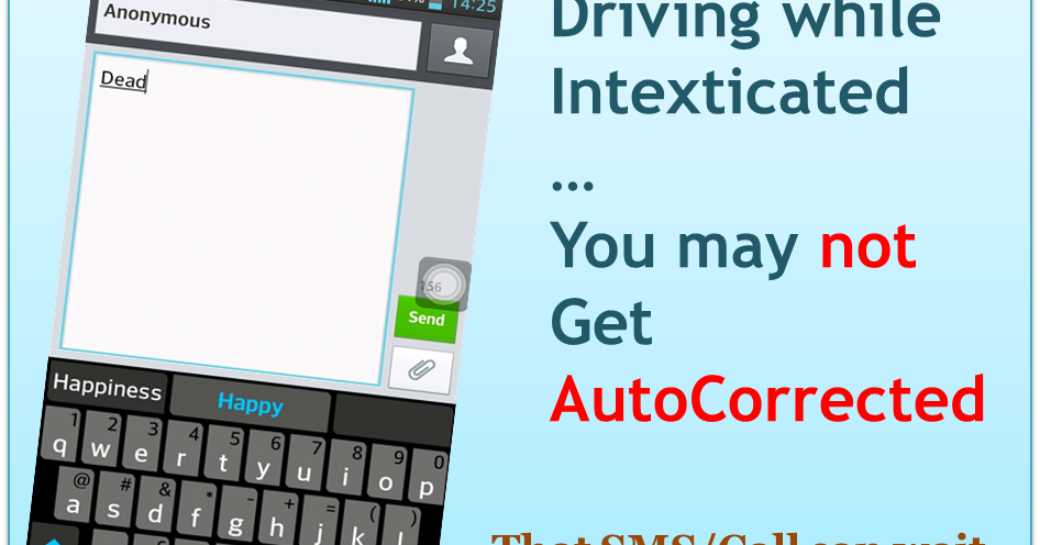 Do NOT use Mobile-phone while Driving - You may never get a Chance to ...