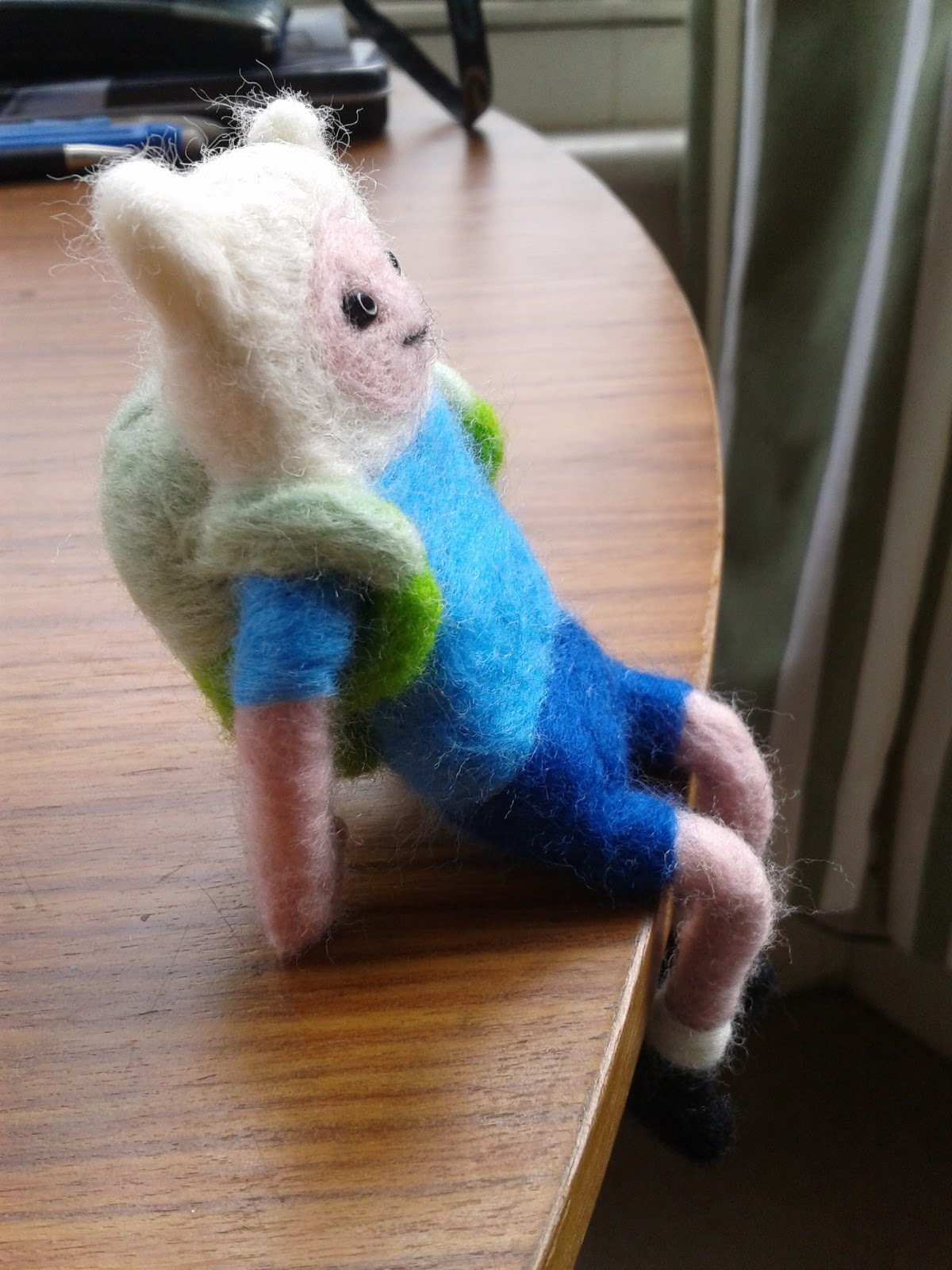 Sara Dunkerton Illustration and Animation: Adventure Time - Finn plushie!