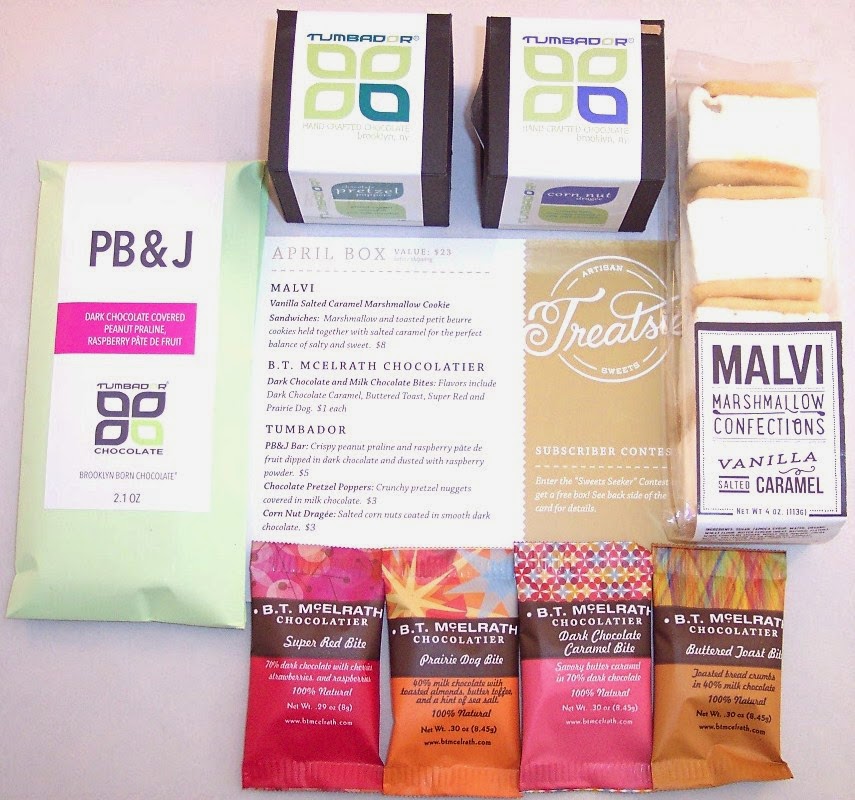 Lone Star Shopper: Treatsie Gourmet Sweets Review, April 2015 + Double ...