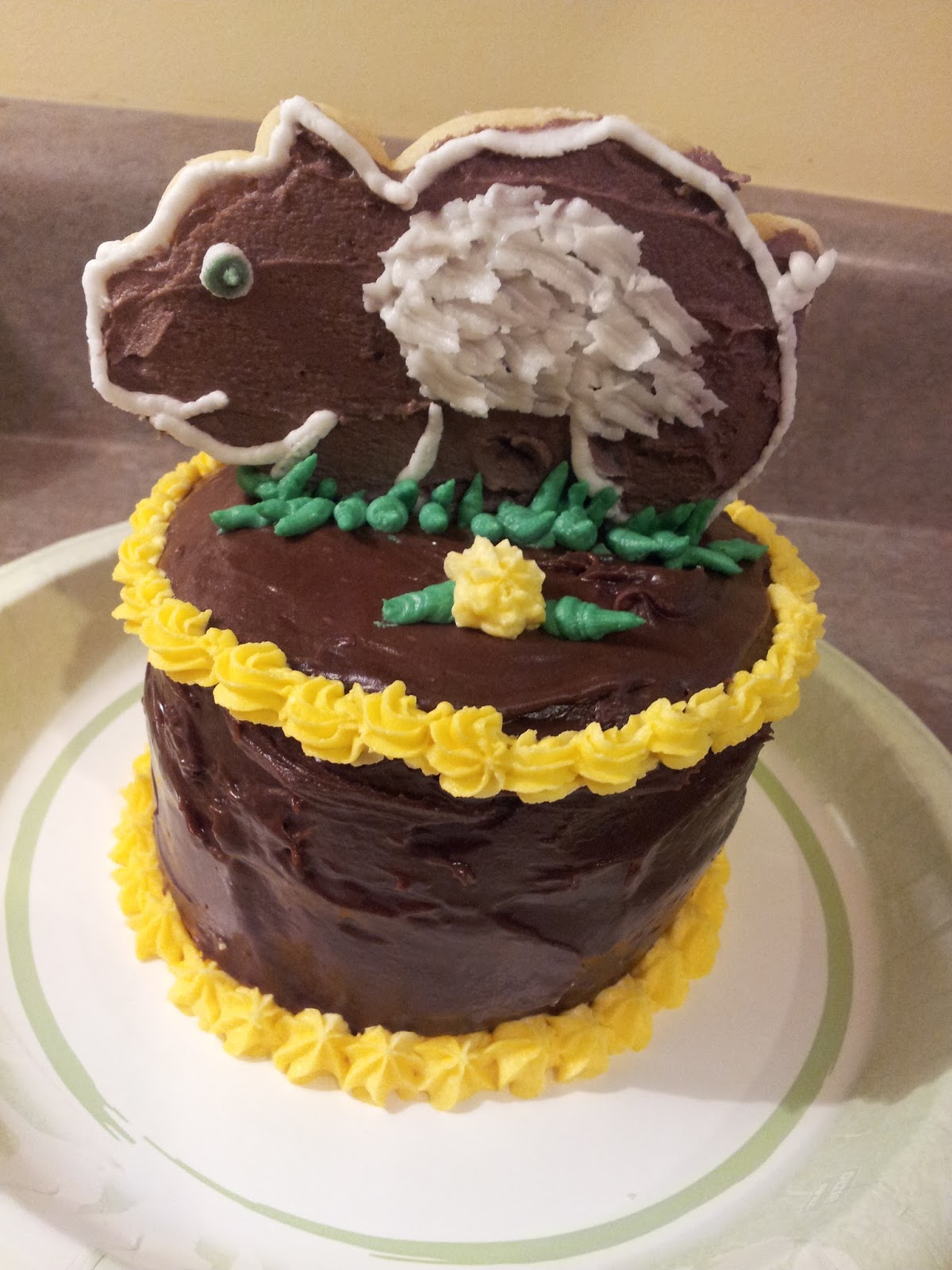 Denise's Masterpieces: Mini Two-layer Cake