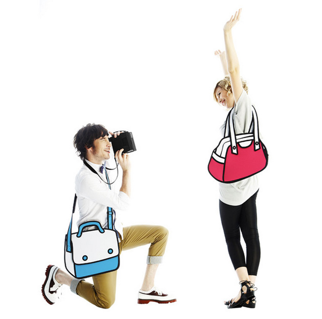 It's Sweet, You'll Like It: Real life cartoon bags