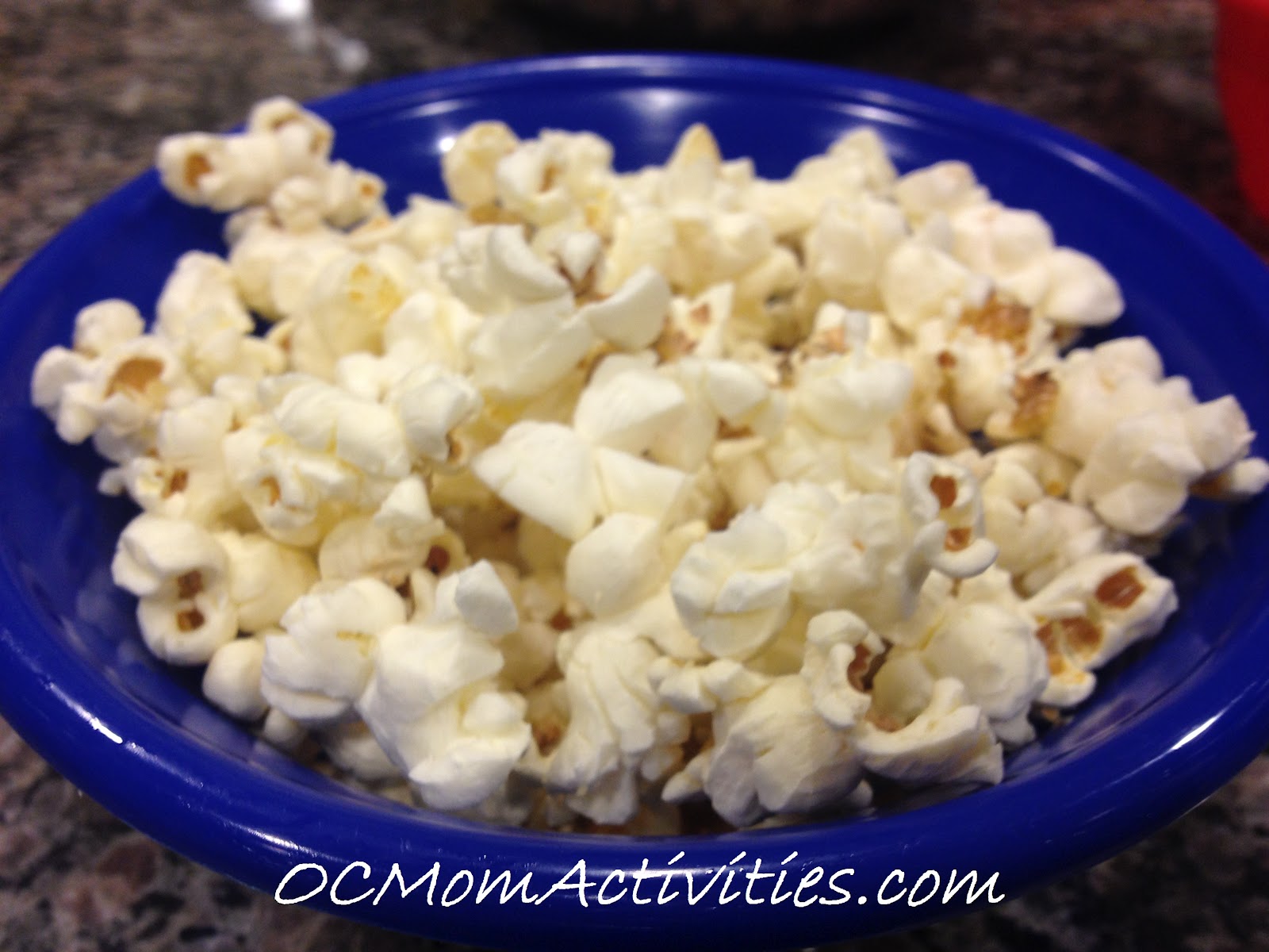OC Mom Activities: Family Video Game Night with Spider Web Popcorn!