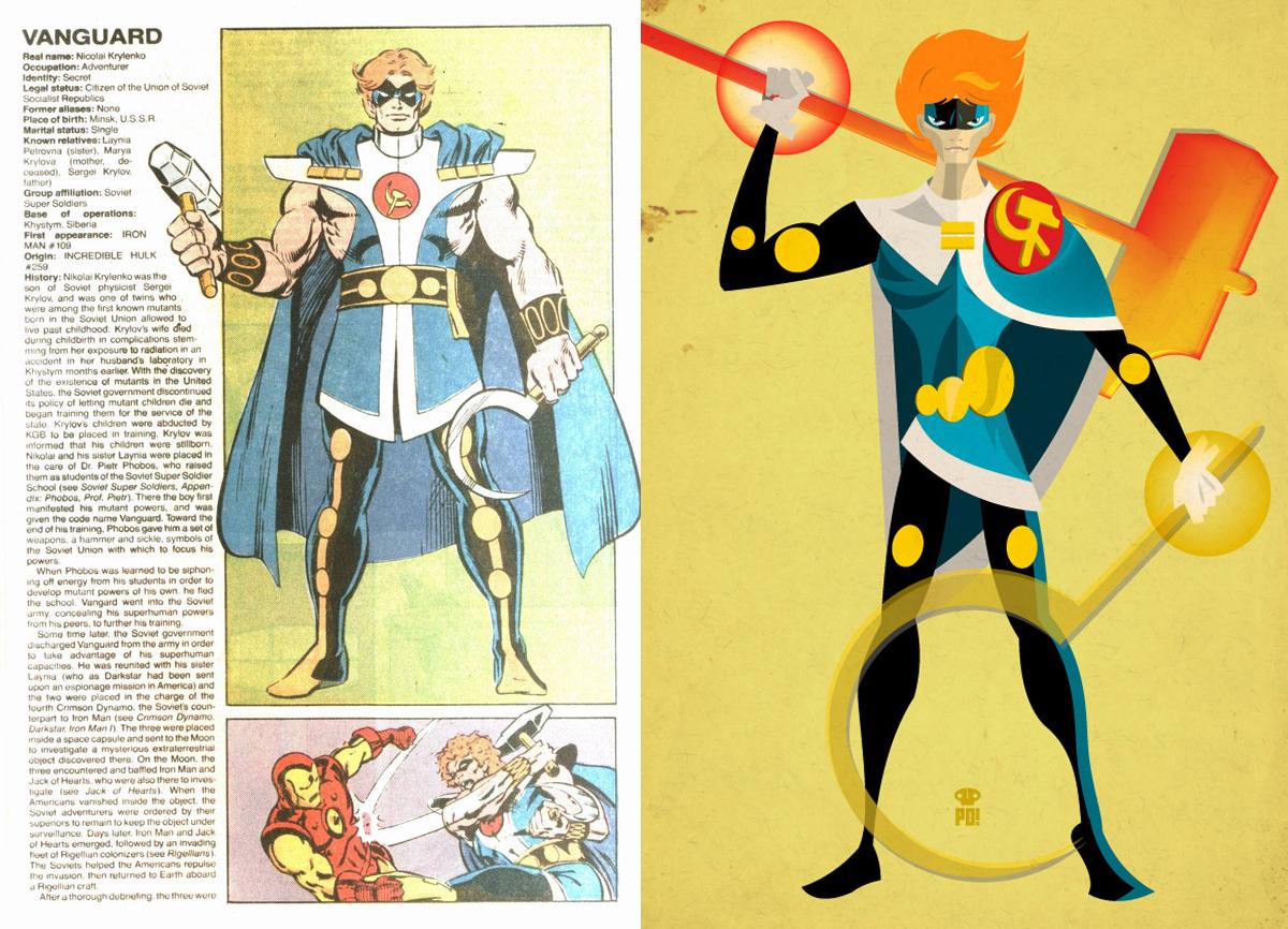 The Official Handbook to the Marvel Universe - REDUX Edition: VANGUARD ...