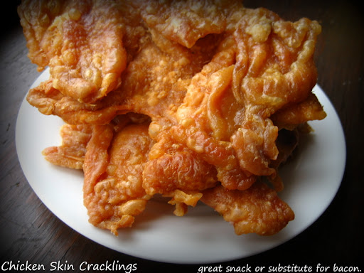 Home Cooking In Montana: Oven Fried Crispy Chicken Skin Cracklings ...