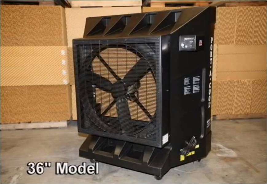 Port-A-Cool 36" evaporative cooler: August 2012