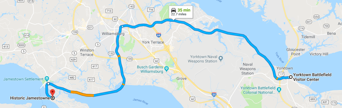 TWO PEAS AND THE POD: THE COLONIAL NATIONAL HISTORICAL PARK