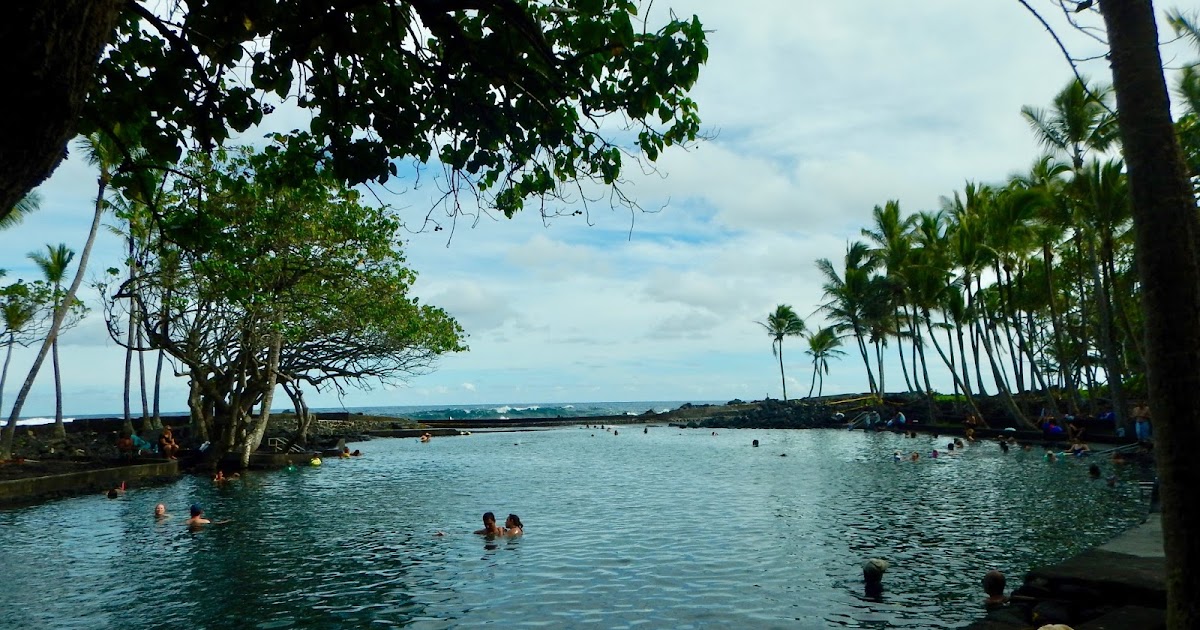 武@new york: Pohoiki Bay and Hot Spring and Kehena Black Sand Beach ...