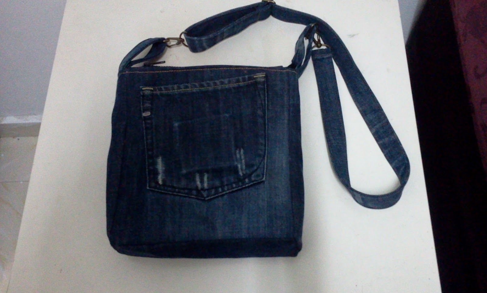 Tempahan beg jeans 2015 #3 | AziAzidah