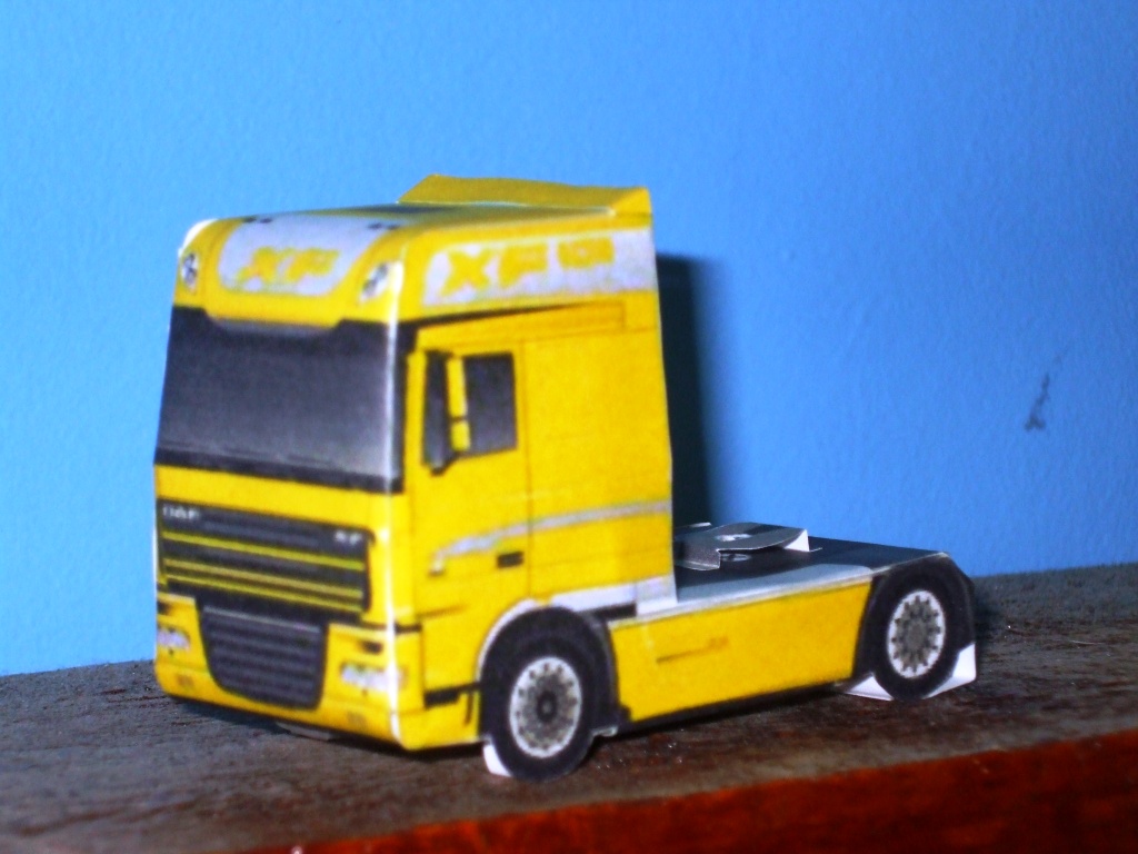 SP. Papel Modelismo: PaperCraft - DAF XF 105