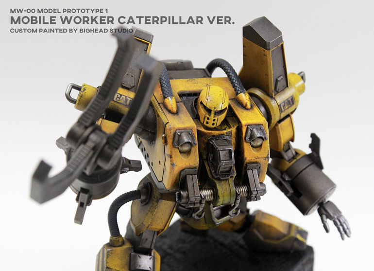Custom Build: HG 1/144 Mobile Worker Late Type "CATERPILLAR ver."