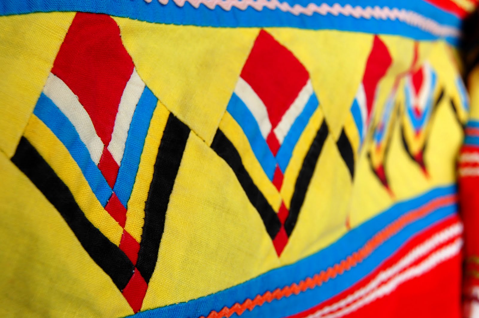 Vintage Apron: Seminole Piecing