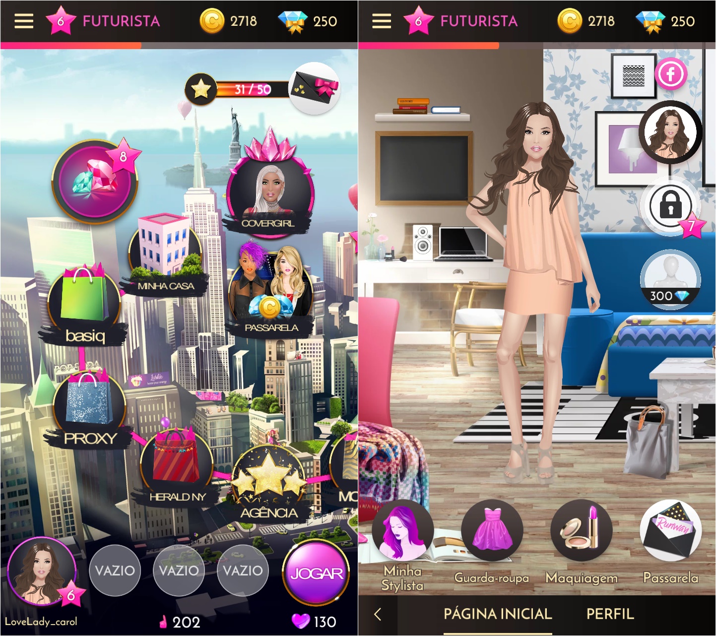 STARDOLL STYLISTA - RESENHA DO APP - STARDOLL V.I.P DIVAS